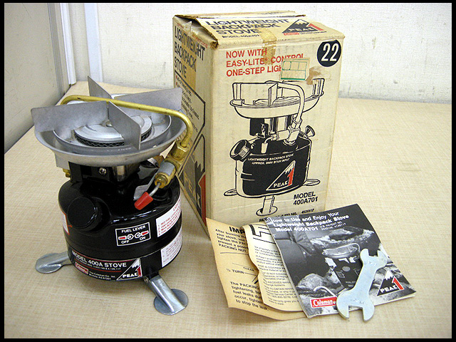 物欲キャンプ入門 |Coleman 400A Peak1