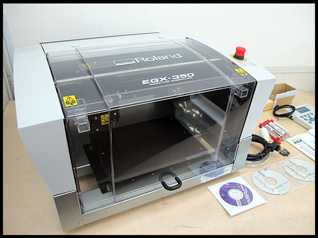 Roland 3D彫刻機 EGX-350 ローランド DESKTOP ENGRAVER メタルプリンター 動作確認済 【中古】17 #H｜プロッタ